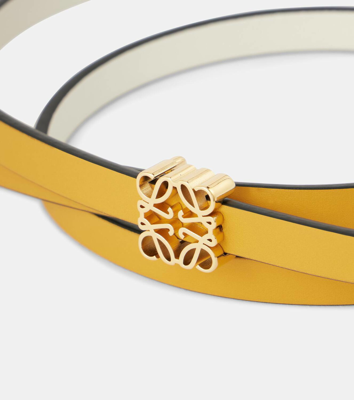 Loewe Anagram reversible leather belt Loewe