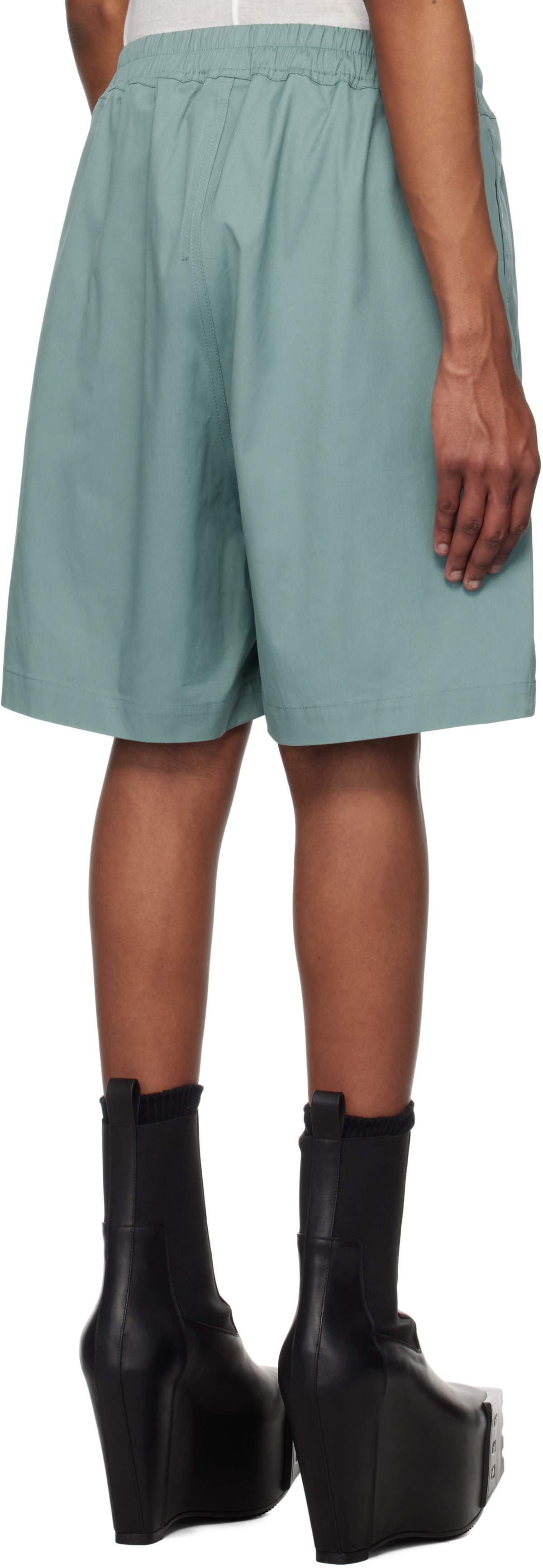 Rick Owens Blue Hollywood Boxers Shorts Rick Owens