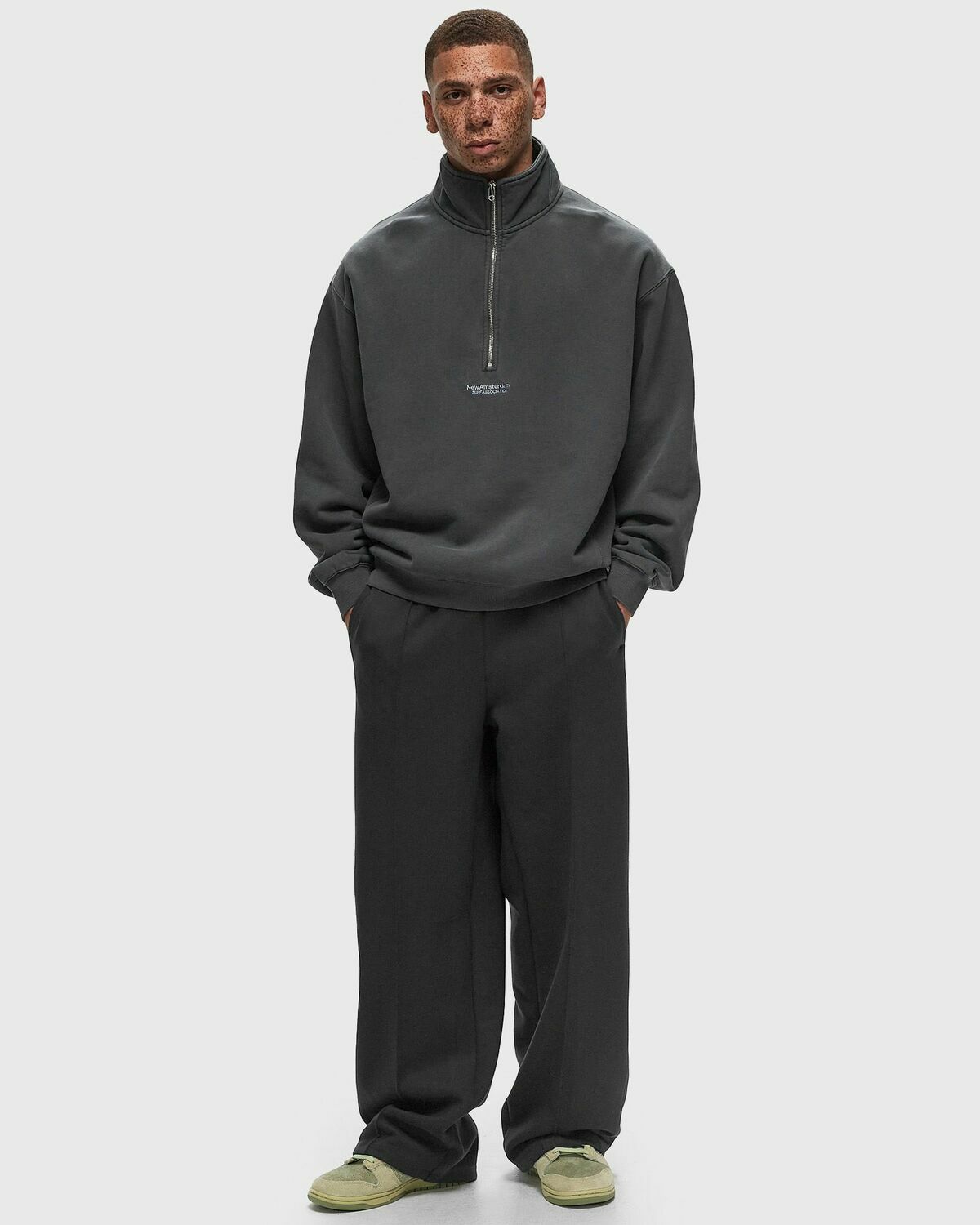 New Amsterdam Sea Half Zip Iron Gate Half Grey Half Zips New Amsterdam
