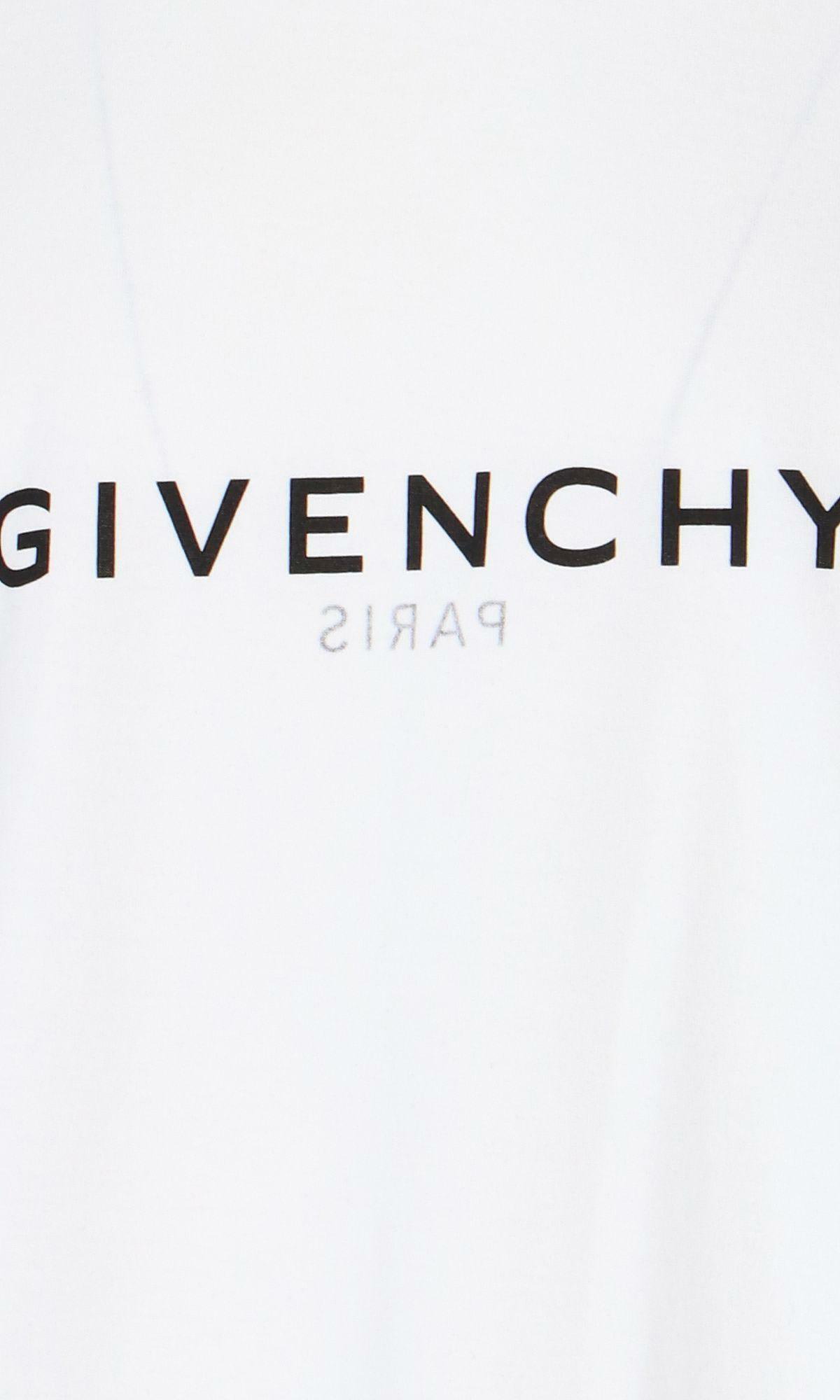 Givenchy T-shirt Logo Reverse Givenchy