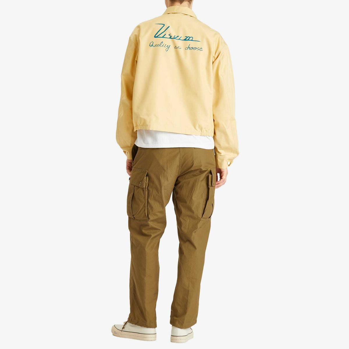 Visvim Men's Somer Twill Jacket in Gold Visvim