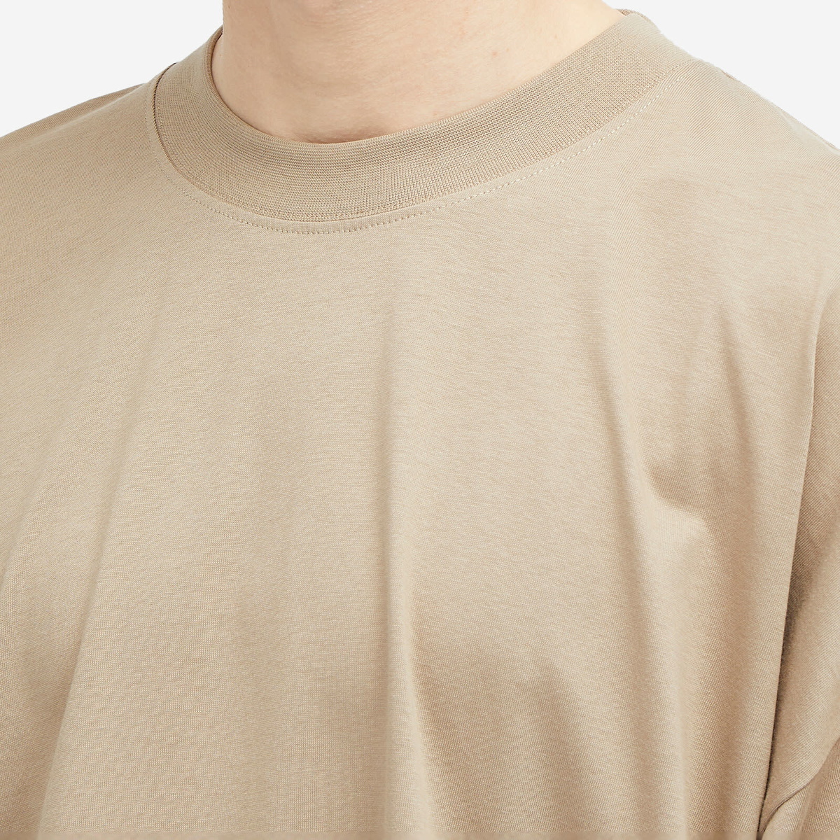 Studio Nicholson Men's Piu T-Shirt in Dark Stone Studio Nicholson