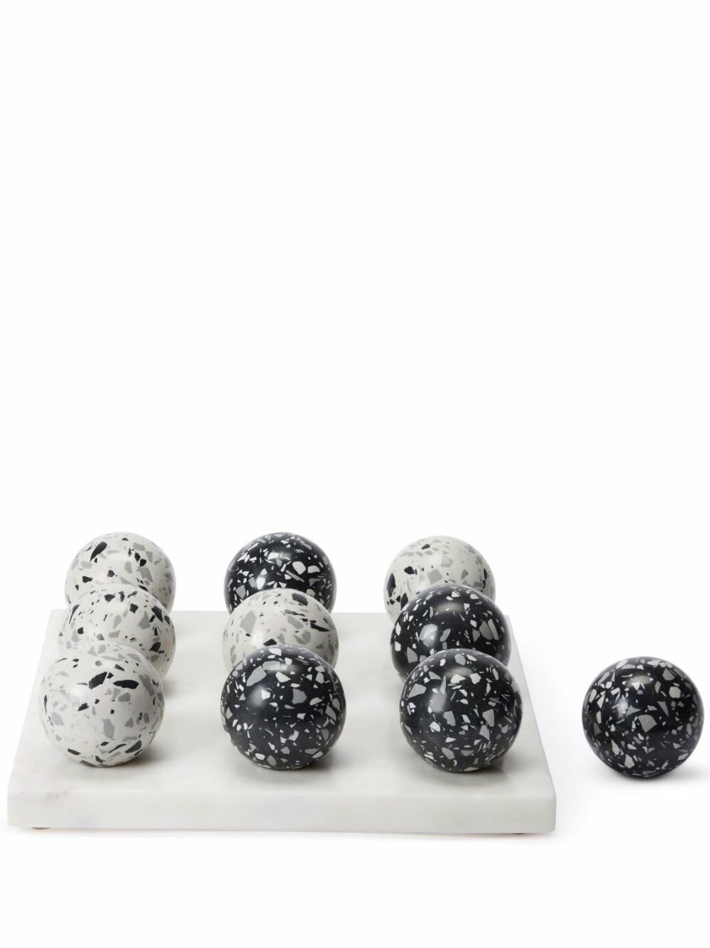 The Conran Shop Pietra Tic Tac Toe Game (25cm X 25cm) The Conran Shop