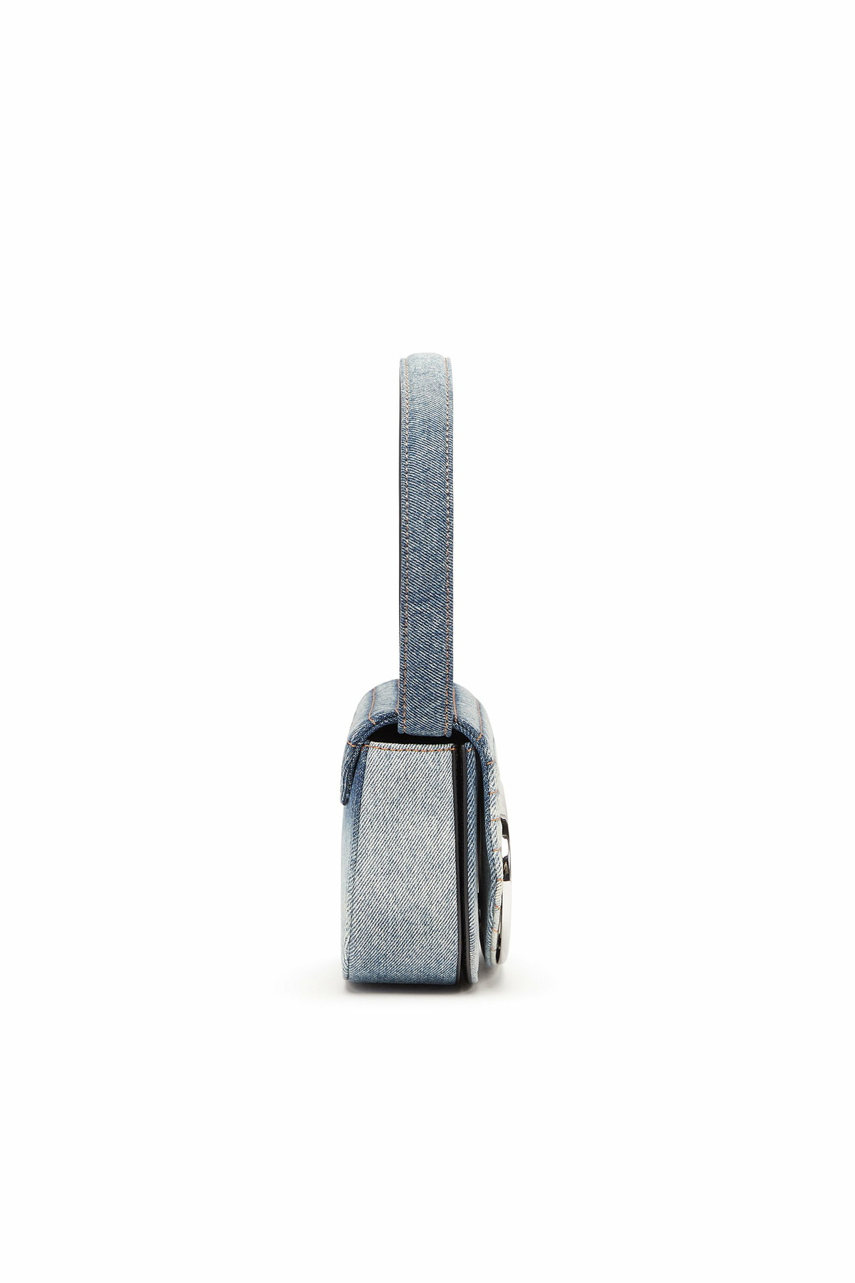 Diesel 1DR - Iconic shoulder bag in solarised denim - Shoulder Bags ...