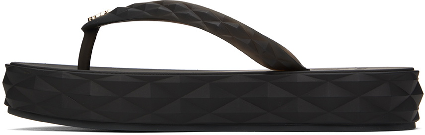 Jimmy Choo Black Diamond Flip Flops Jimmy Choo