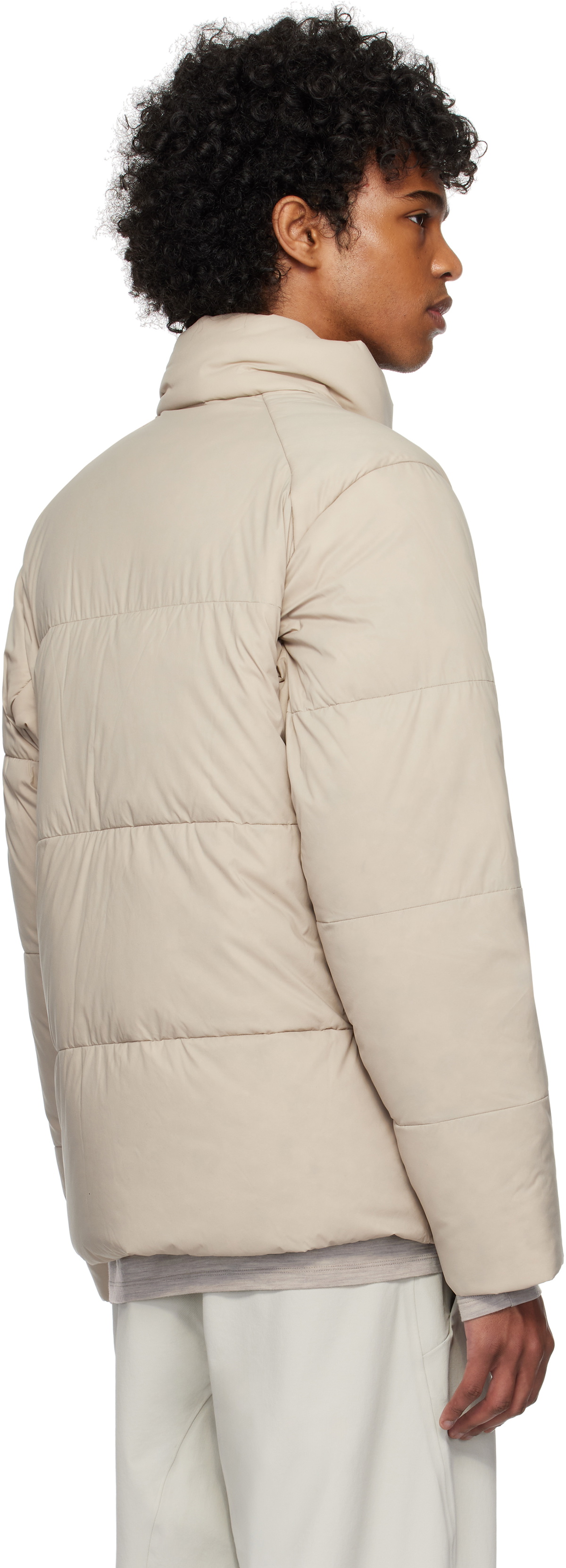 Veilance Beige Conduit Down Jacket Arc'teryx Veilance