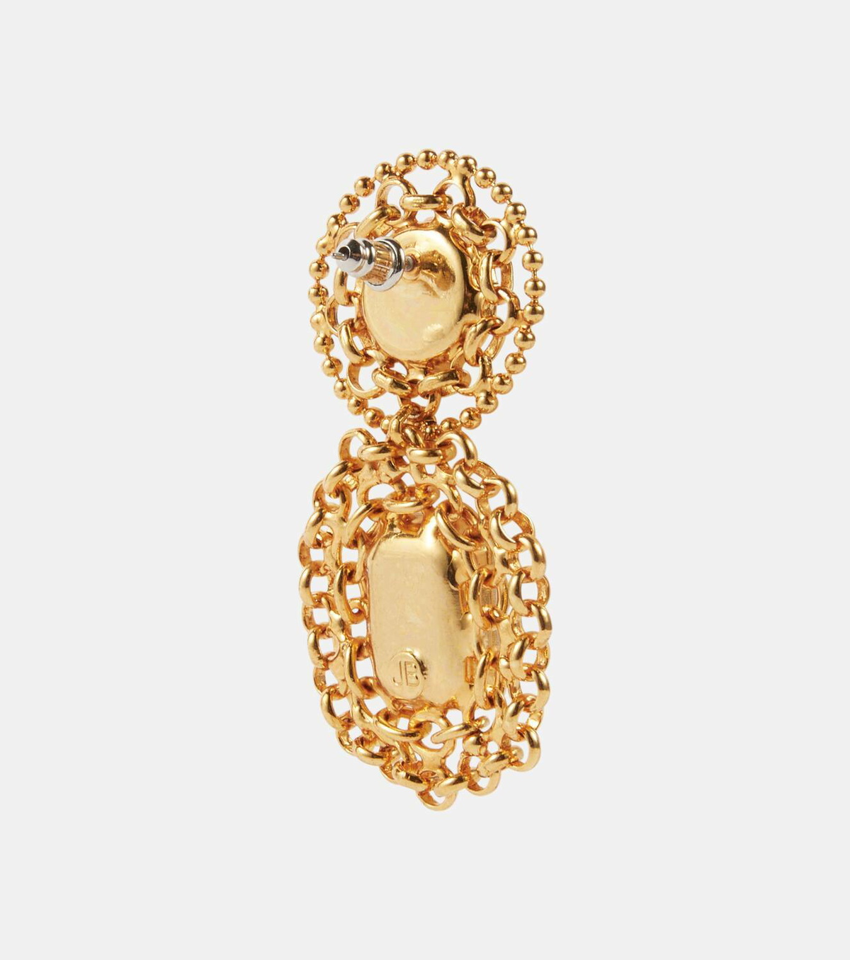 Jennifer Behr Jade embellished drop earrings Jennifer Behr