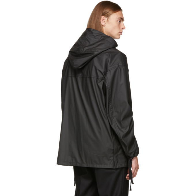 Ambush Black Drawstring Pullover Jacket Ambush