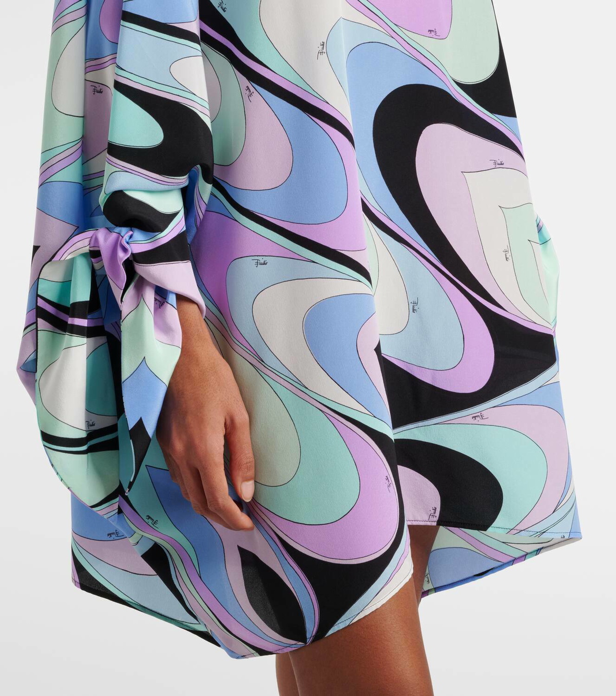 Pucci Printed silk kaftan Emilio Pucci