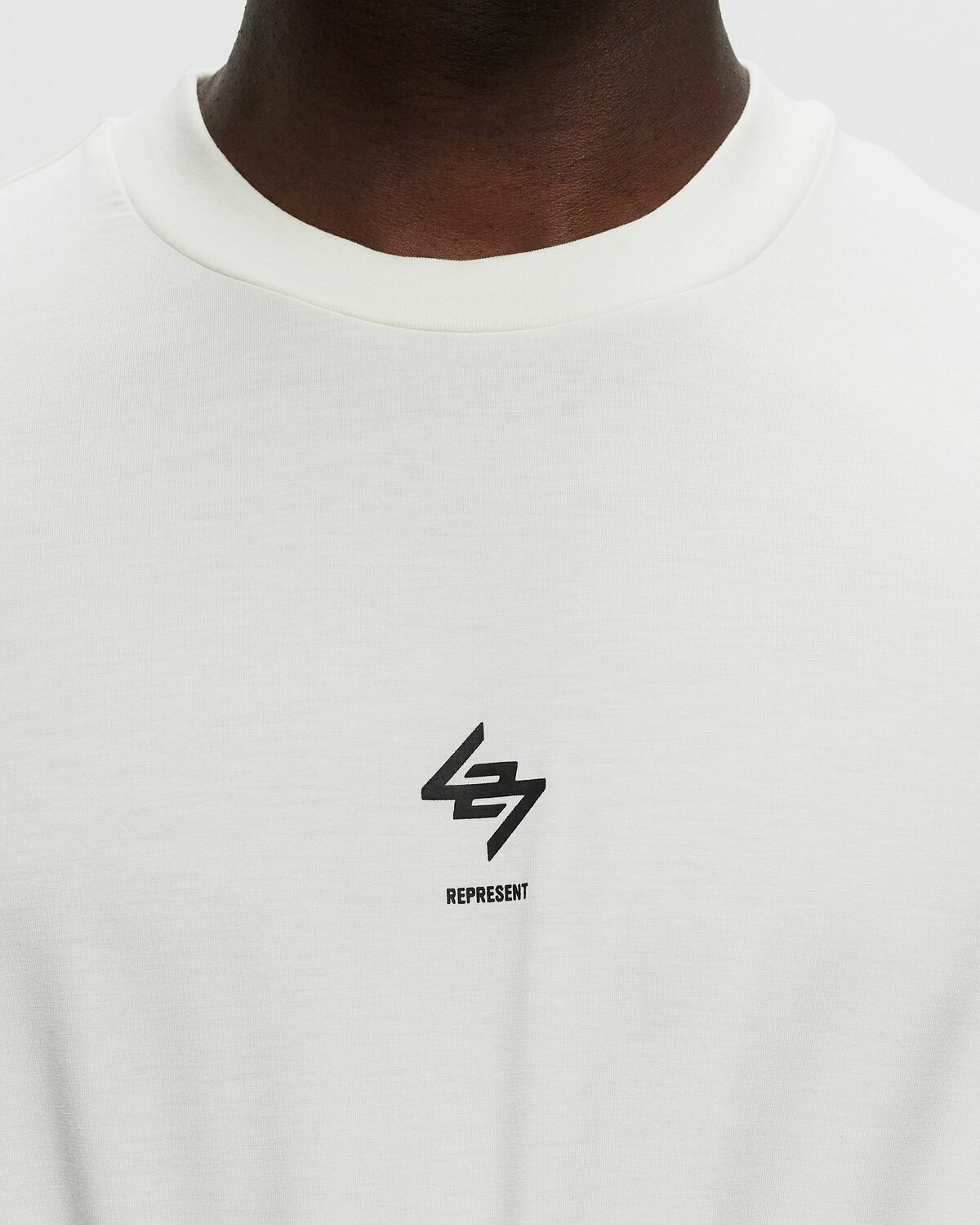 Represent 247 Oversized T Shirt Beige Shortsleeves Represent