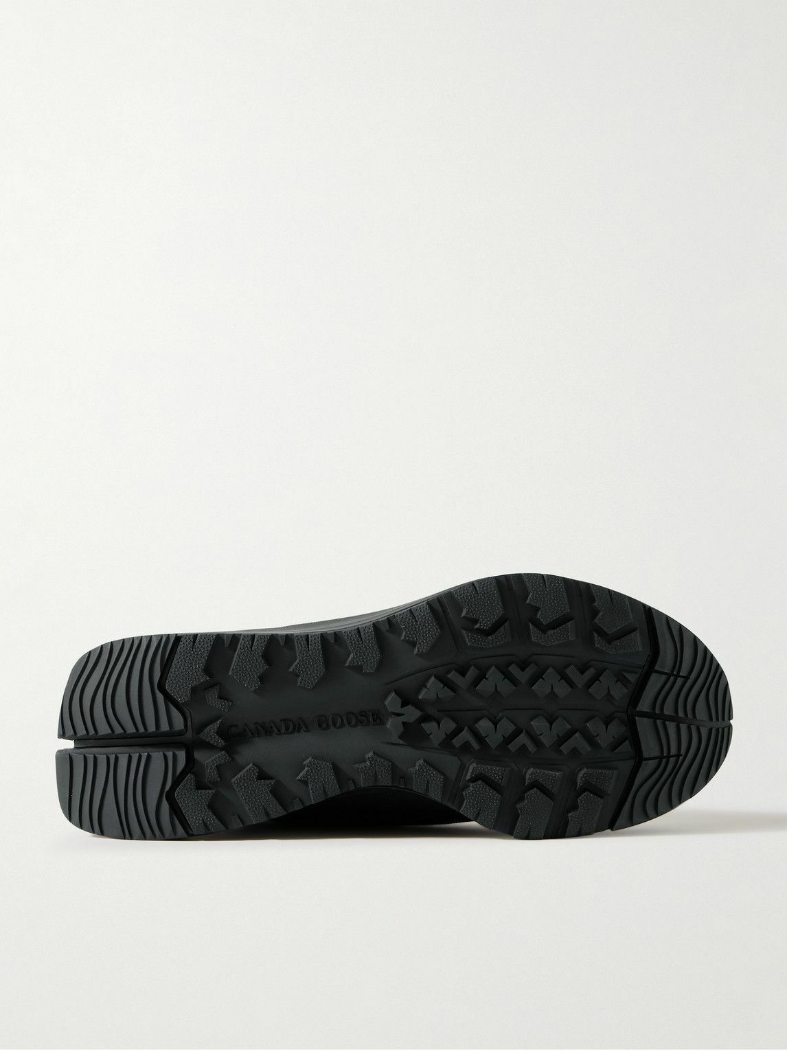 Canada Goose - Glacier Trail Rubber and Leather-Trimmed Suede Hiking ...