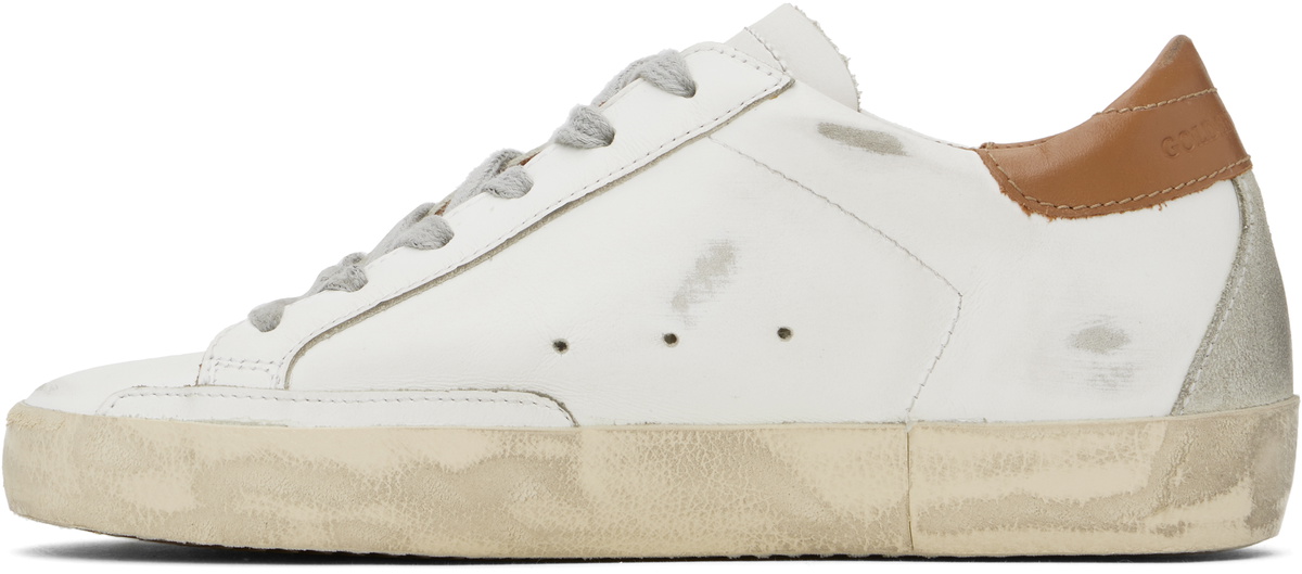 Golden Goose White Super-Star Sneakers Golden Goose Deluxe Brand