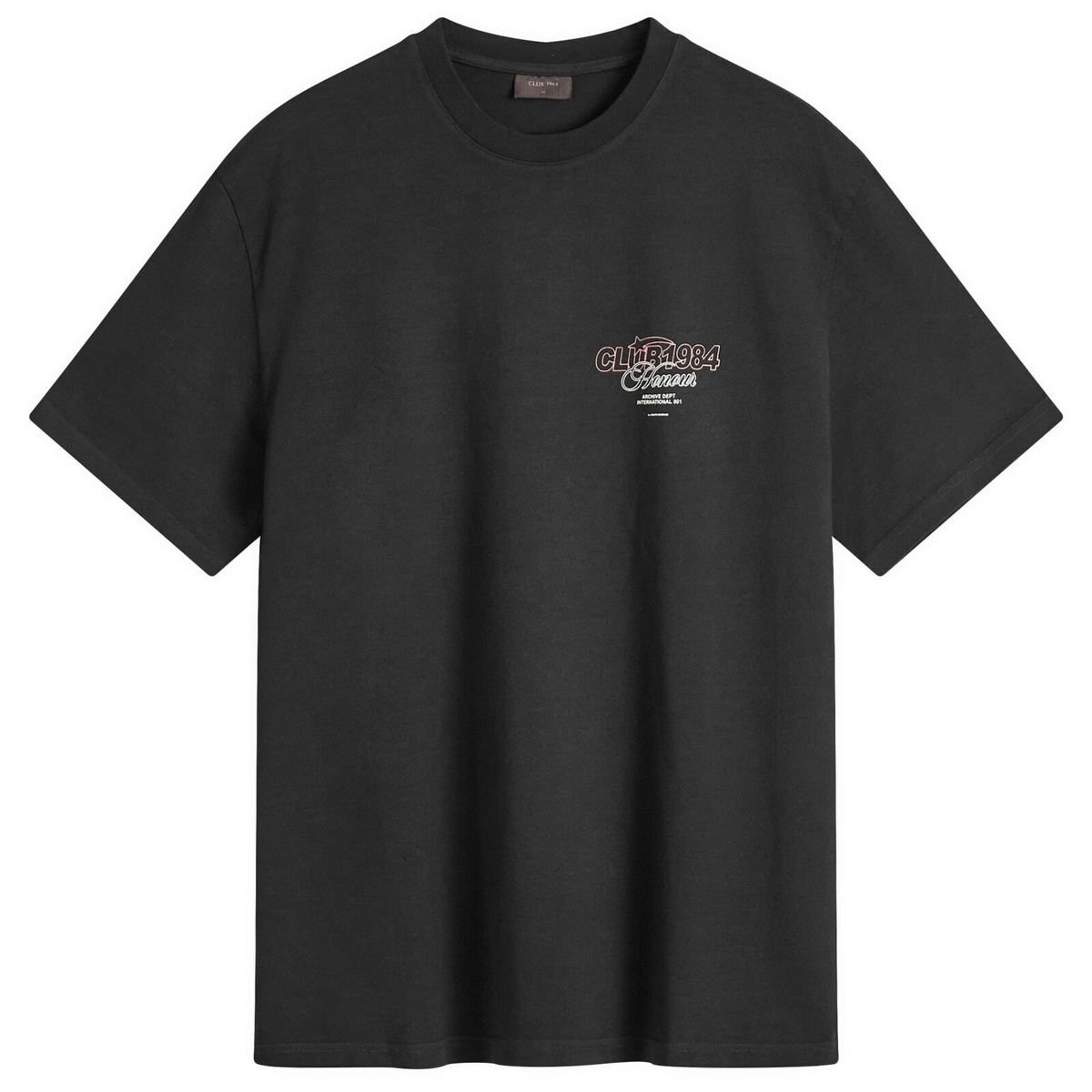 Club 1984 Men's Honour T-Shirt in Black Club 1984