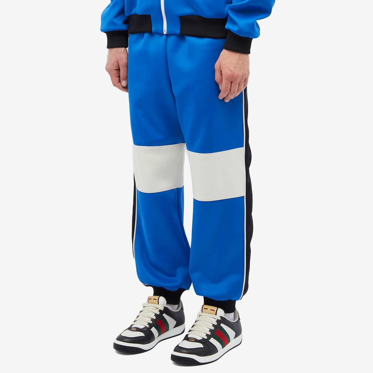 Gucci Men's Tape Logo Sweat Pant in Multi Gucci