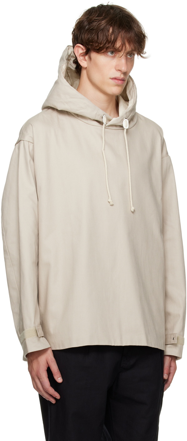 CCP Beige Hooded Jacket CCP