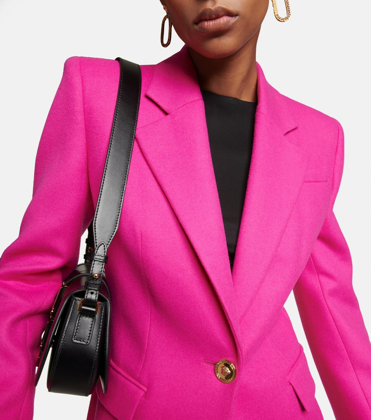 Versace - Medusa wool-blend coat Versace