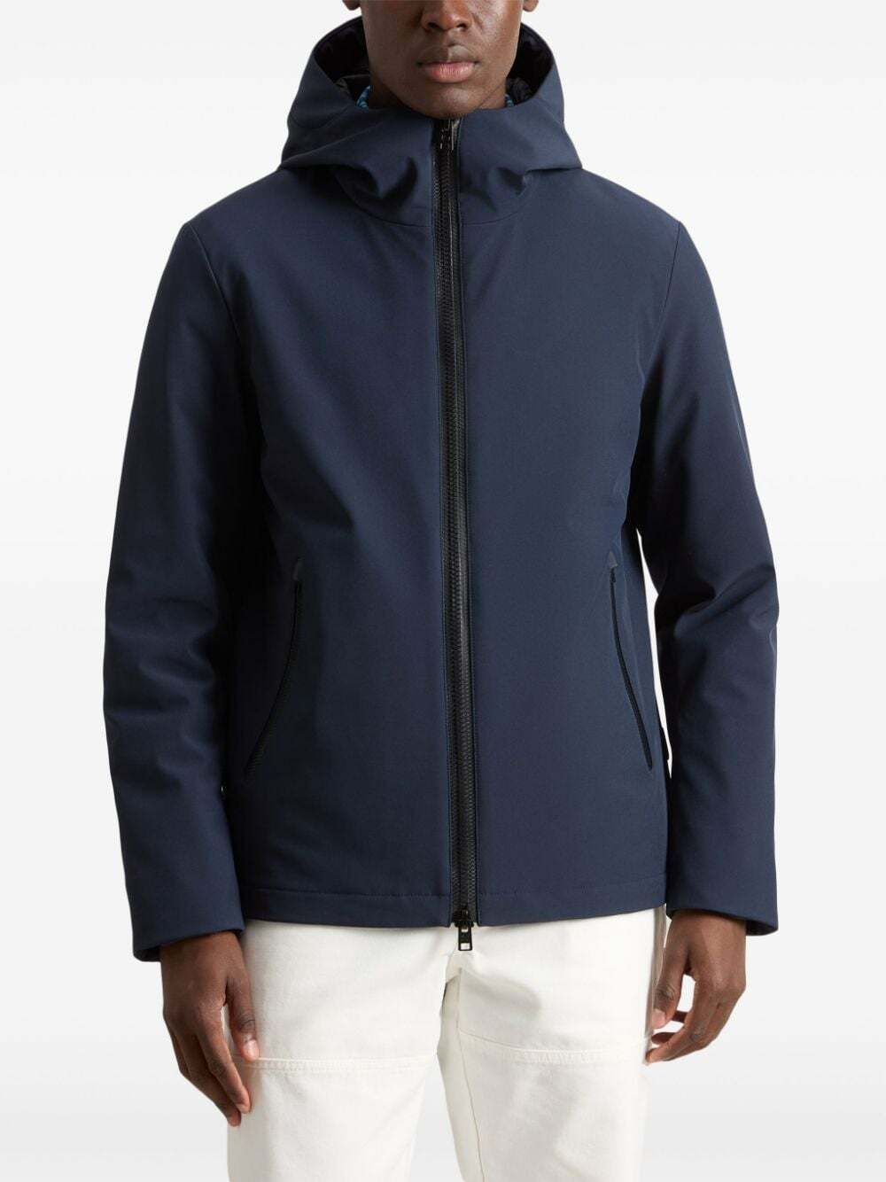 WOOLRICH - Jacket With Logo Woolrich