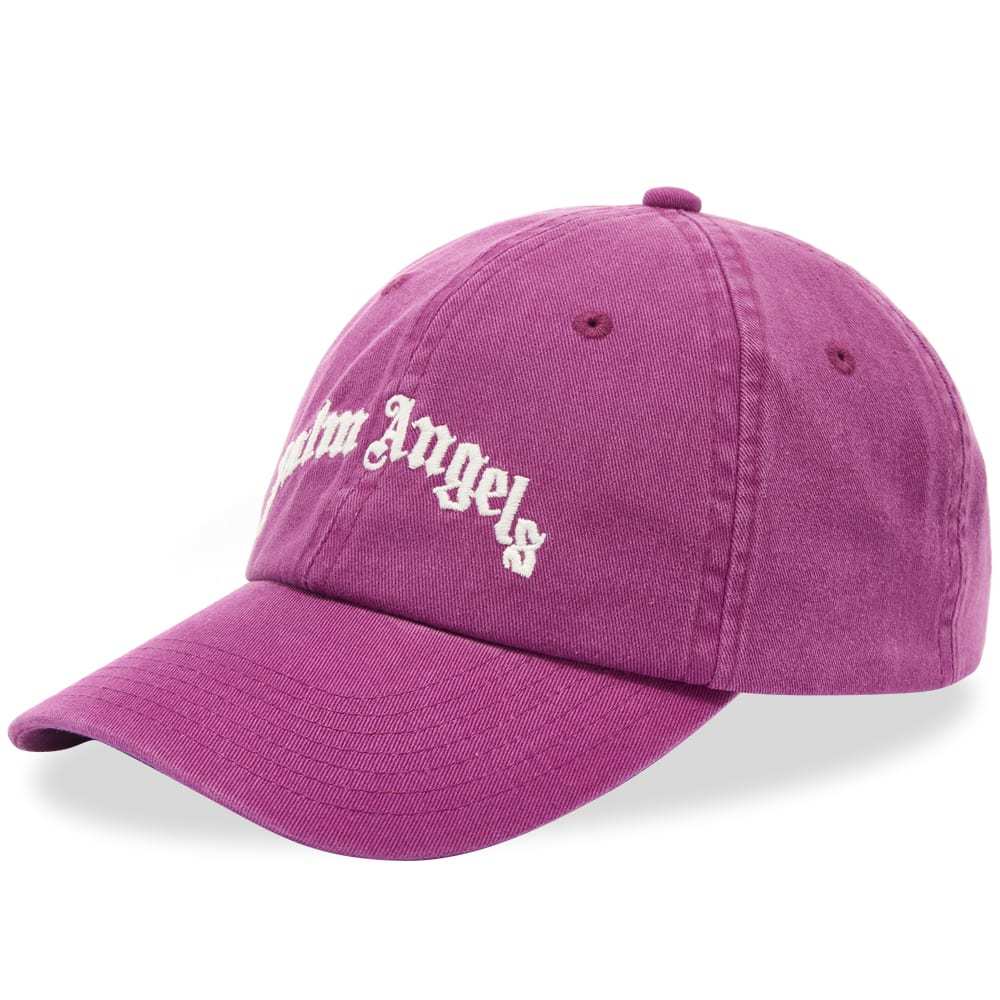 Palm Angels Arch Logo Cap Plum Palm Angels