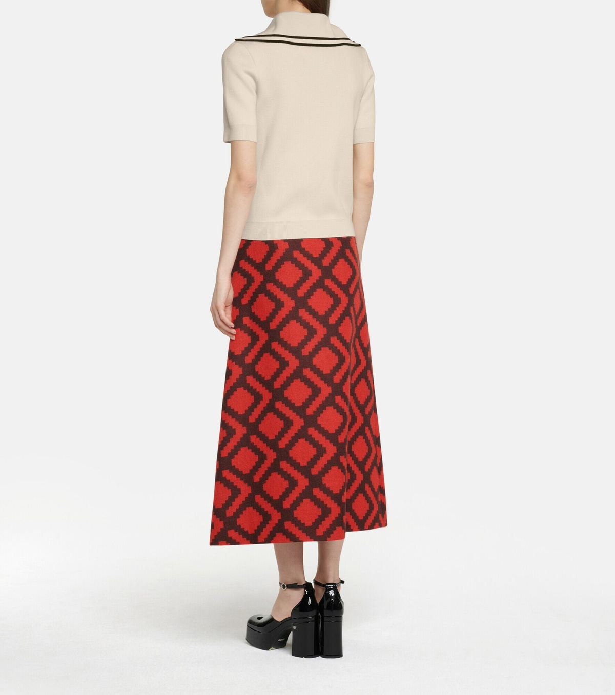 Gucci - Embellished wool top Gucci