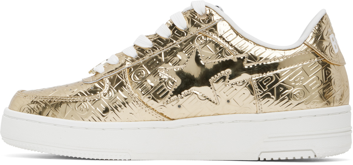 BAPE Gold BAPE STA #5 Sneakers A Bathing Ape