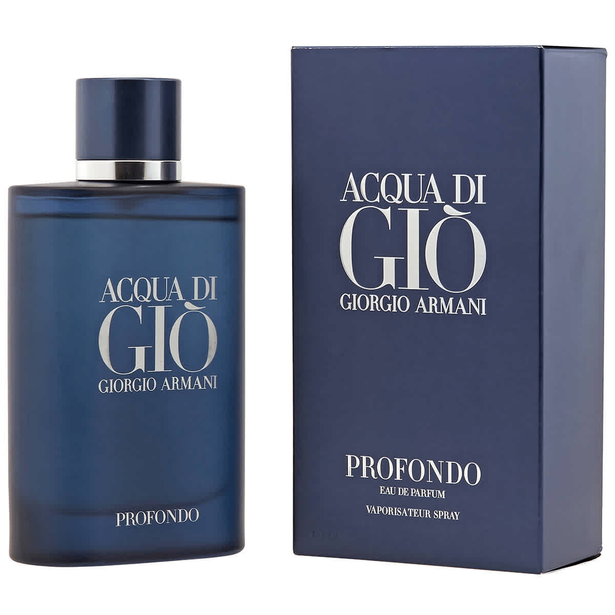 Giorgio Armani Mens Acqua di Gio Profondo EDP Spray 4.2 oz (125 ml ...