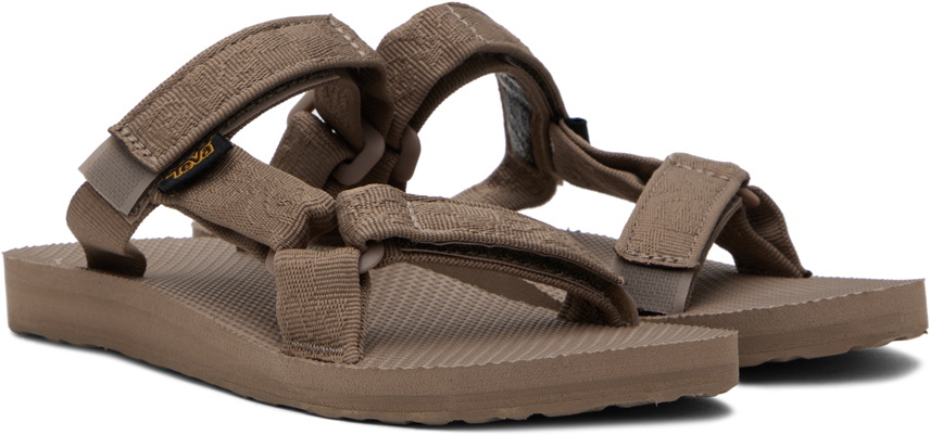 Teva Brown Universal Slides Teva
