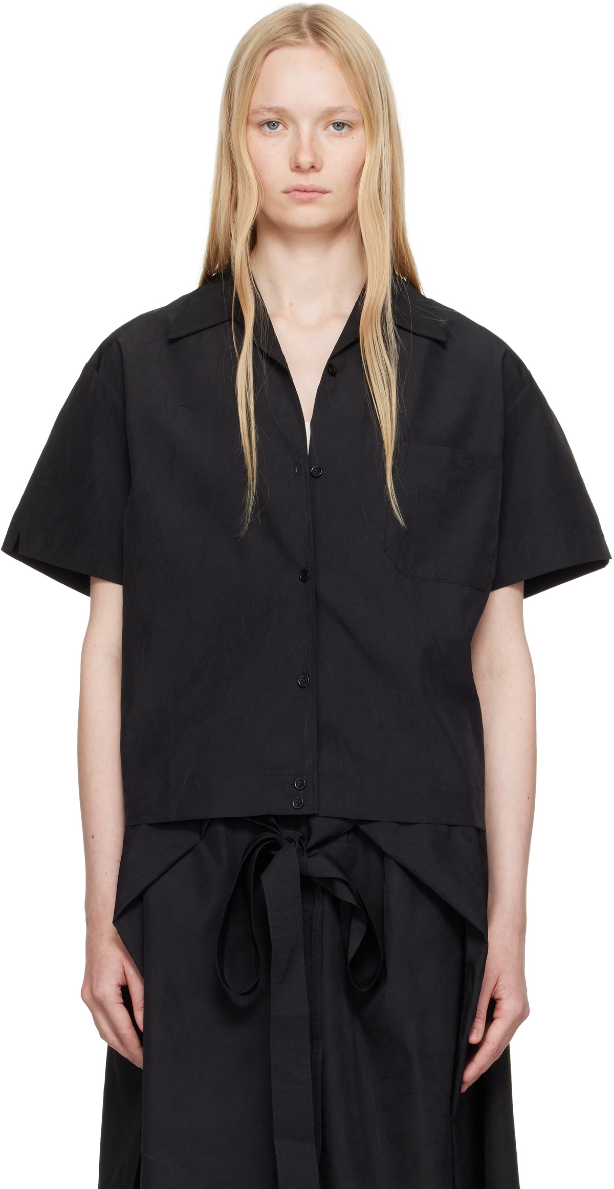 YMC Black Wanda Shirt YMC