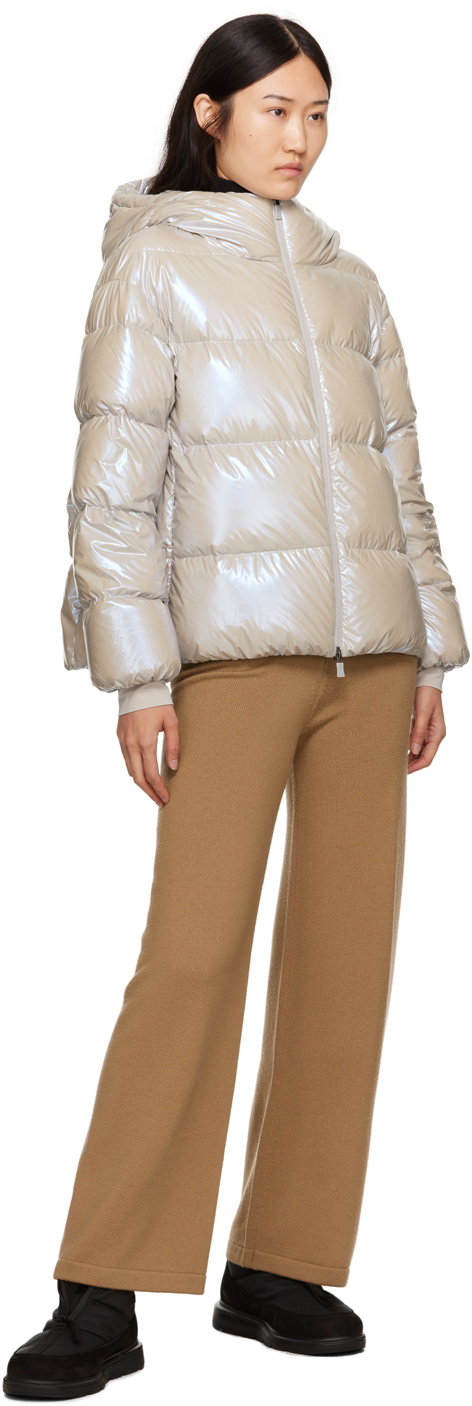 Herno Gray Laminar Down Jacket Herno
