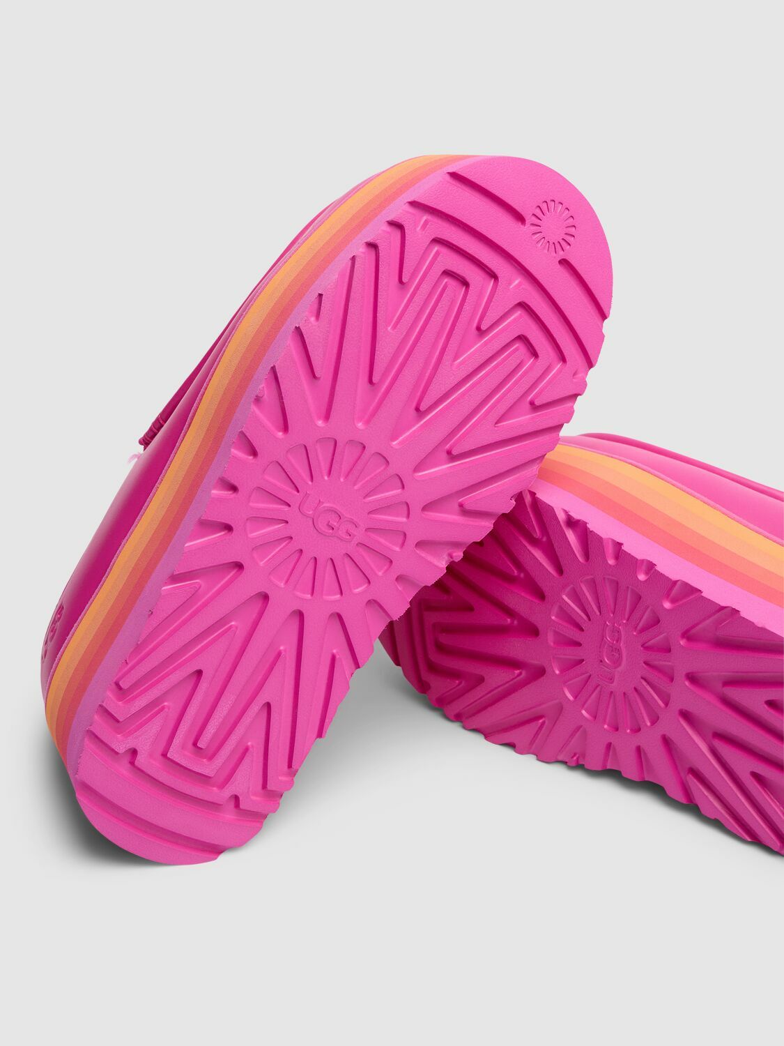 UGG U Urseen Raspberry Multi Platform Wedges Ugg