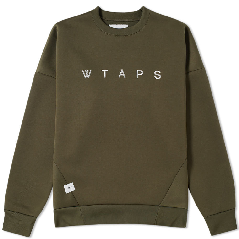 WTAPS Shell Crew Sweat Green WTAPS