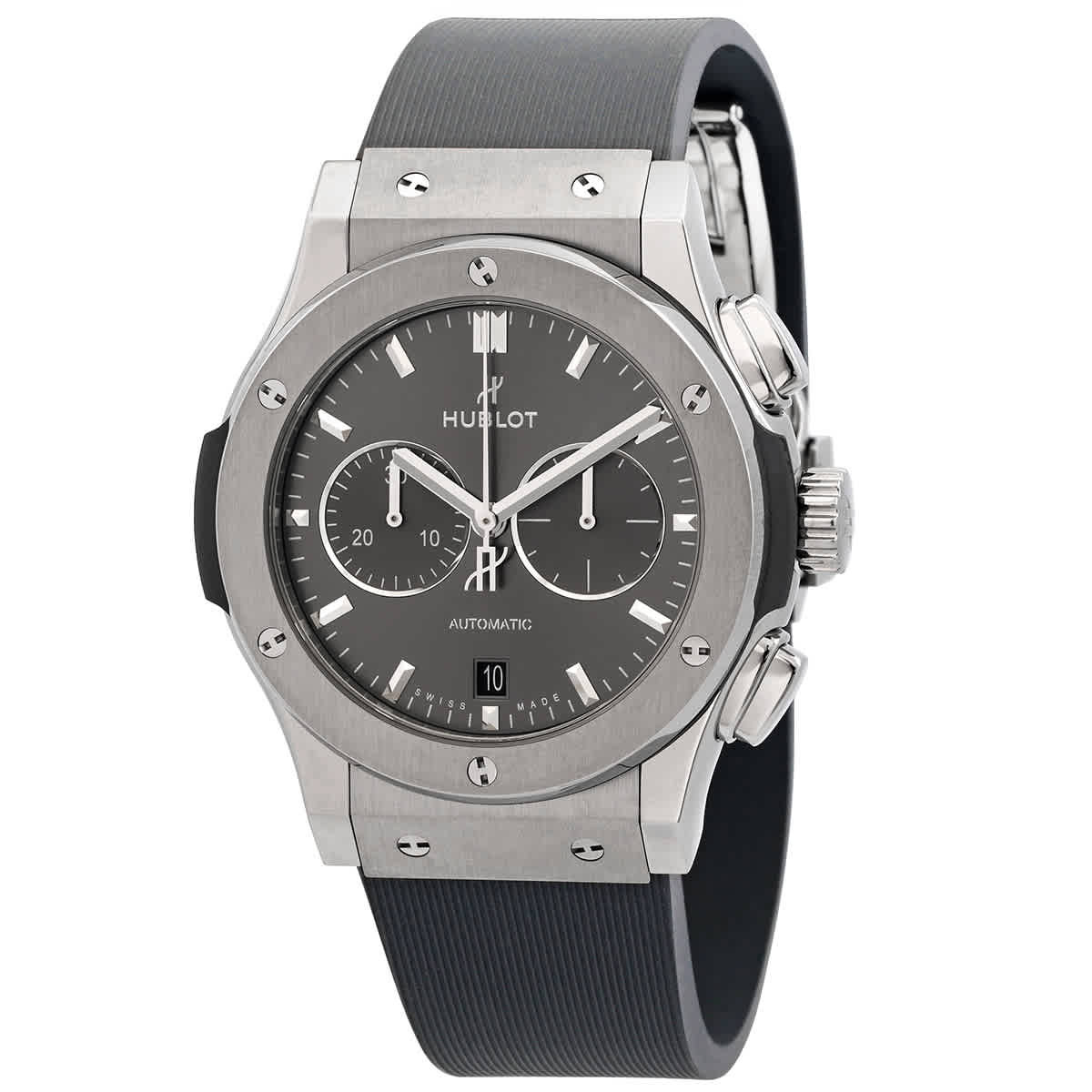 Hublot Classic Fusion Chronograph Automatic Grey Dial Mens Watch 541.NX ...