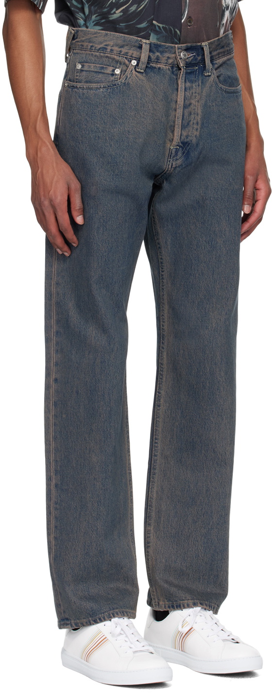 Paul Smith Blue Overdyed Jeans Paul Smith