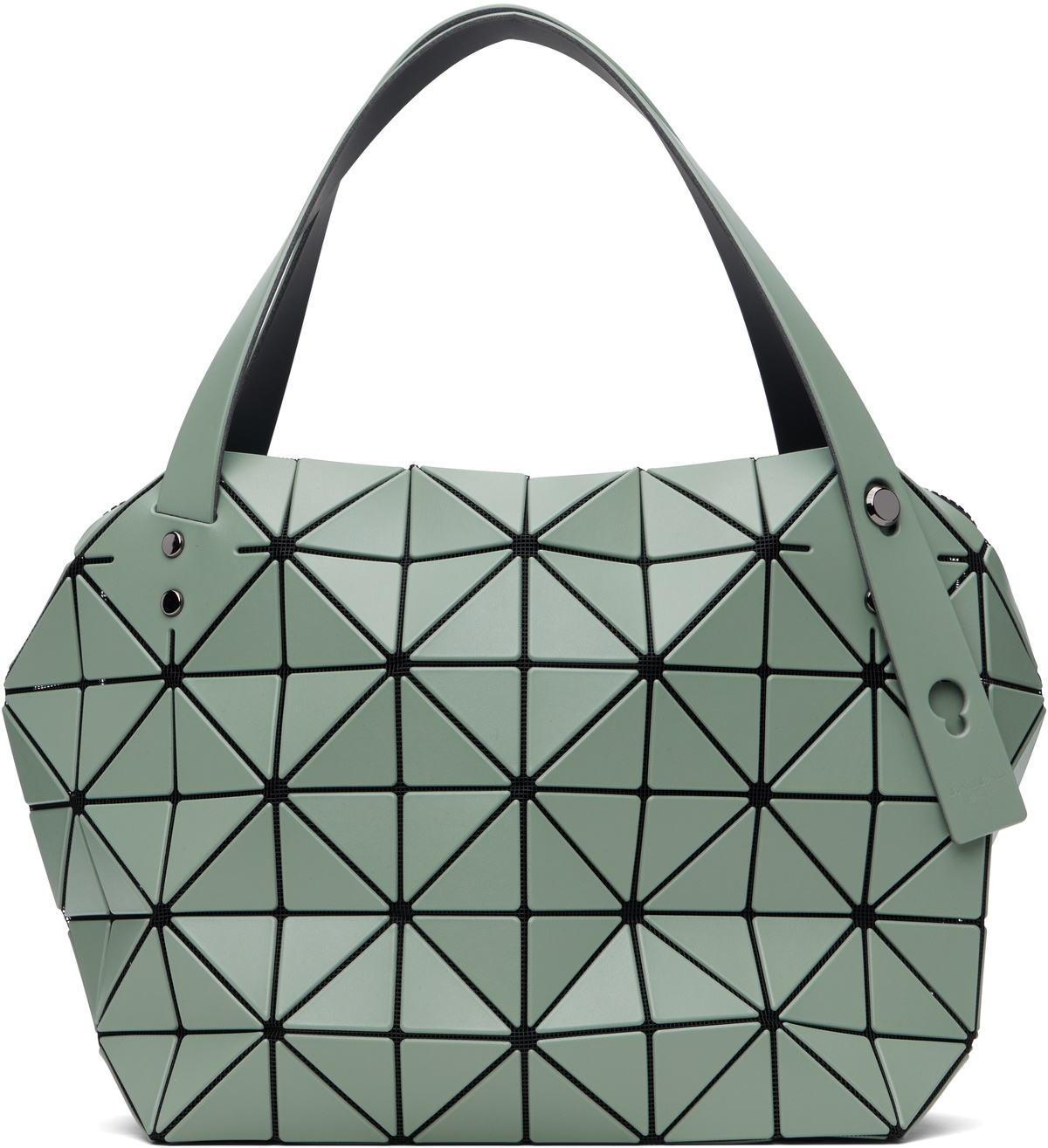 BAO BAO ISSEY MIYAKE Green Boston Bag Bao Bao Issey Miyake