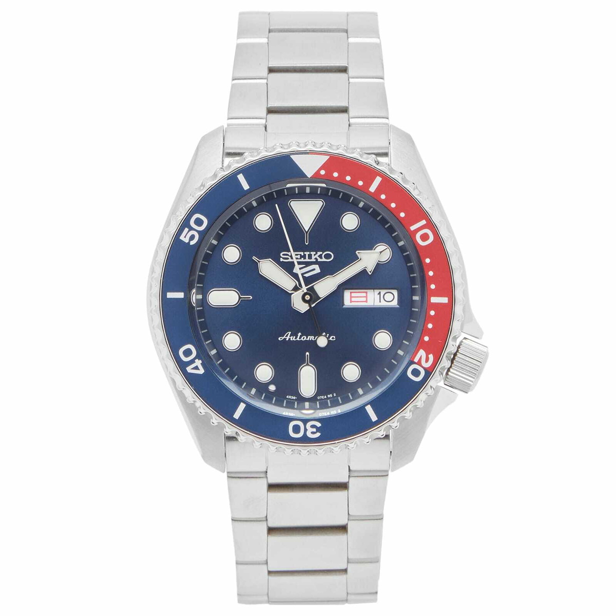 Seiko Men's 5 Sports Watch in Blue/Red Seiko