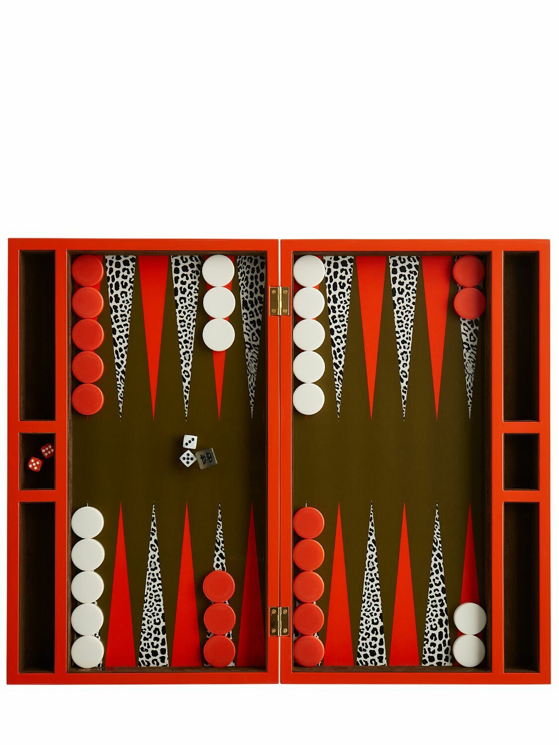 JONATHAN ADLER Leopard Backgammon Set Jonathan Adler