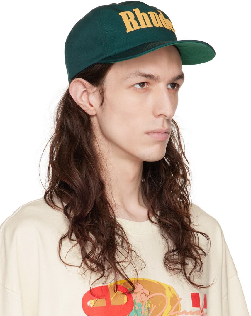 Rhude Green Logo Cap Rhude
