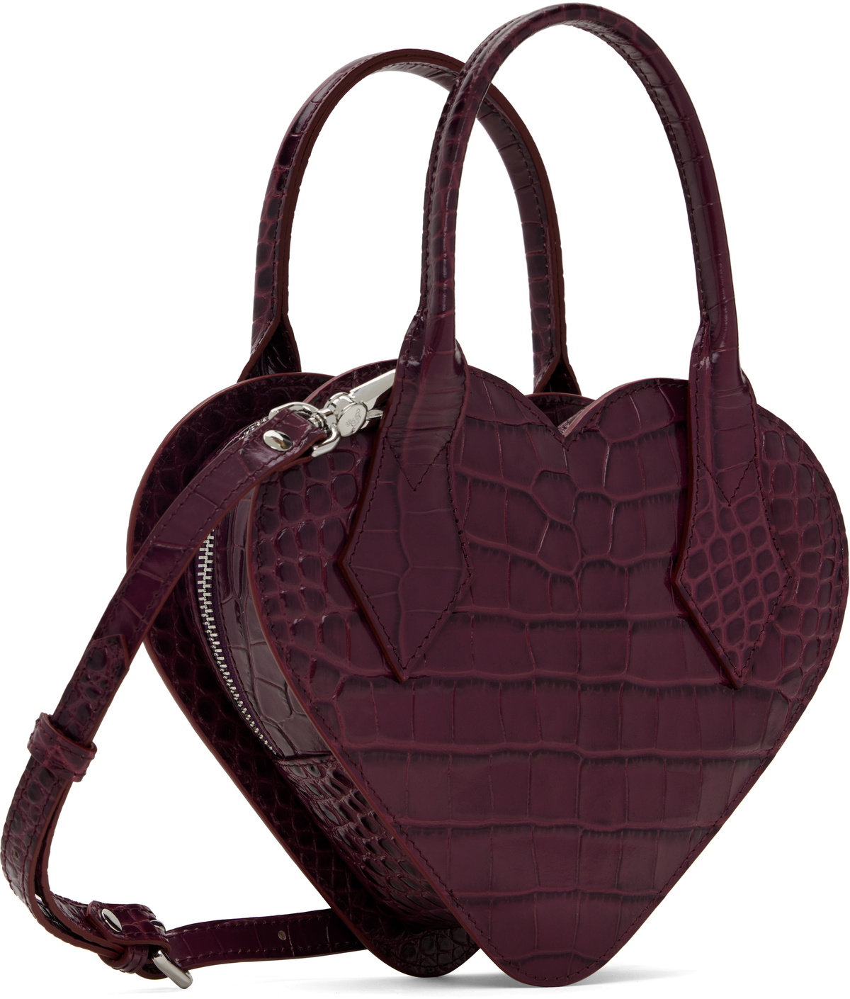Vivienne Westwood Purple Josephine Heart Crossbody Bag Vivienne Westwood