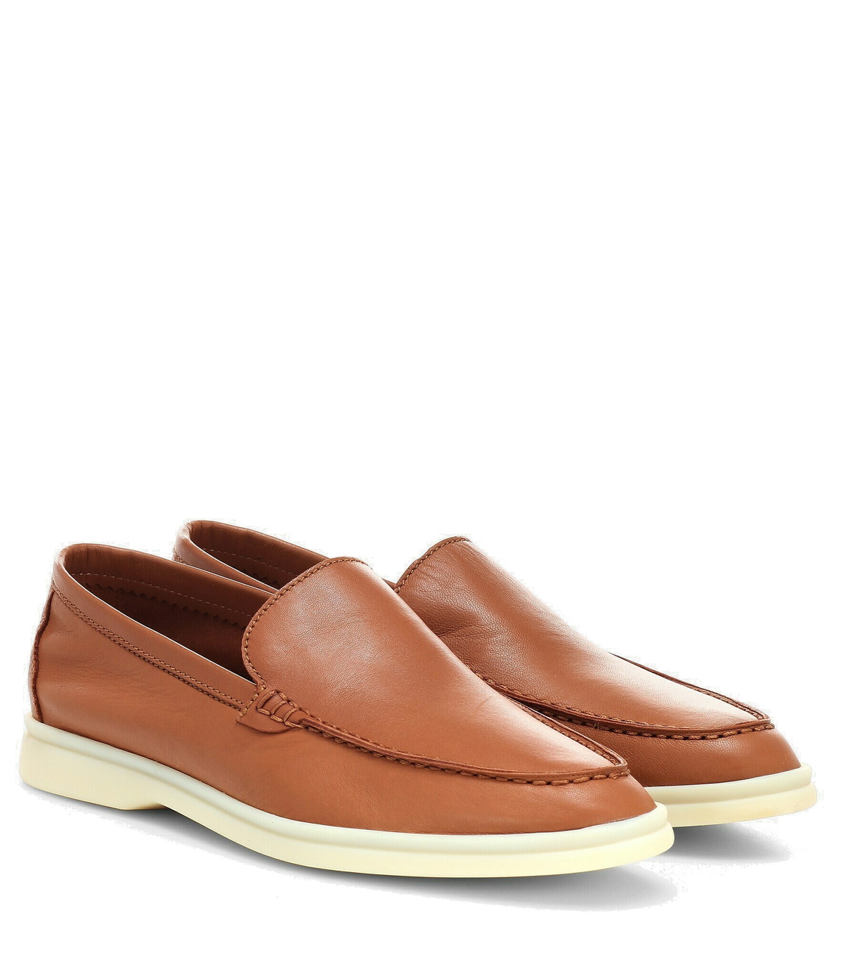 Loro Piana - Summer Walk leather loafers Loro Piana
