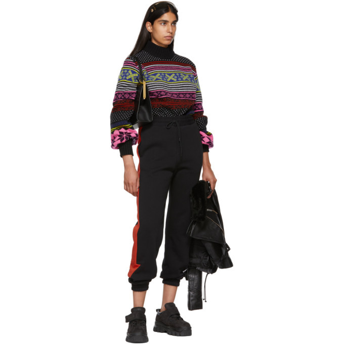 MSGM Black Arrow Lounge Pants MSGM