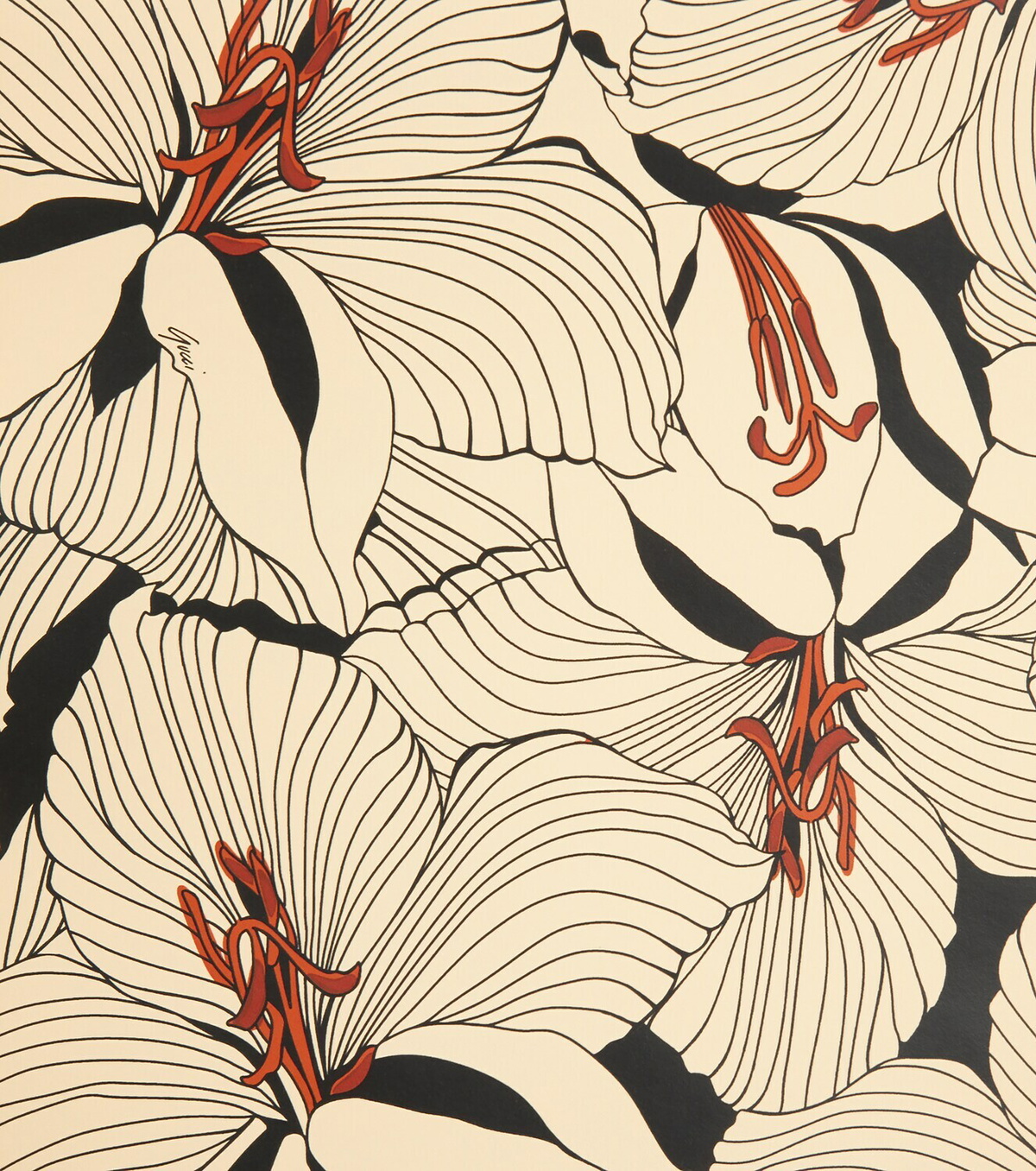 Gucci - Floral wallpaper Gucci