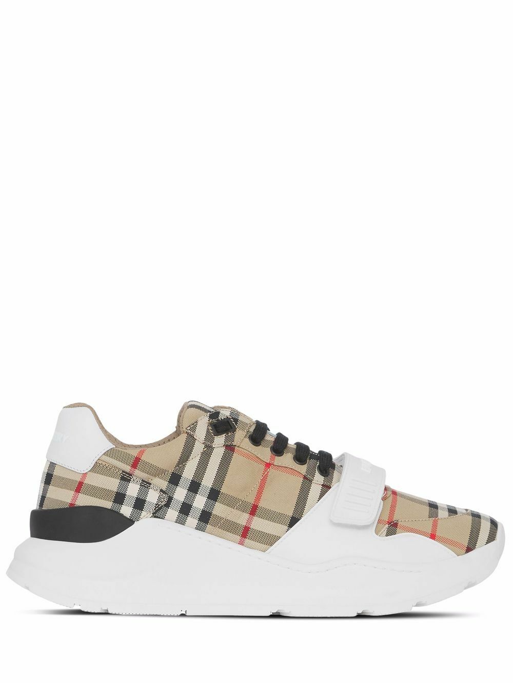 BURBERRY - Check Motif Sneakers Burberry