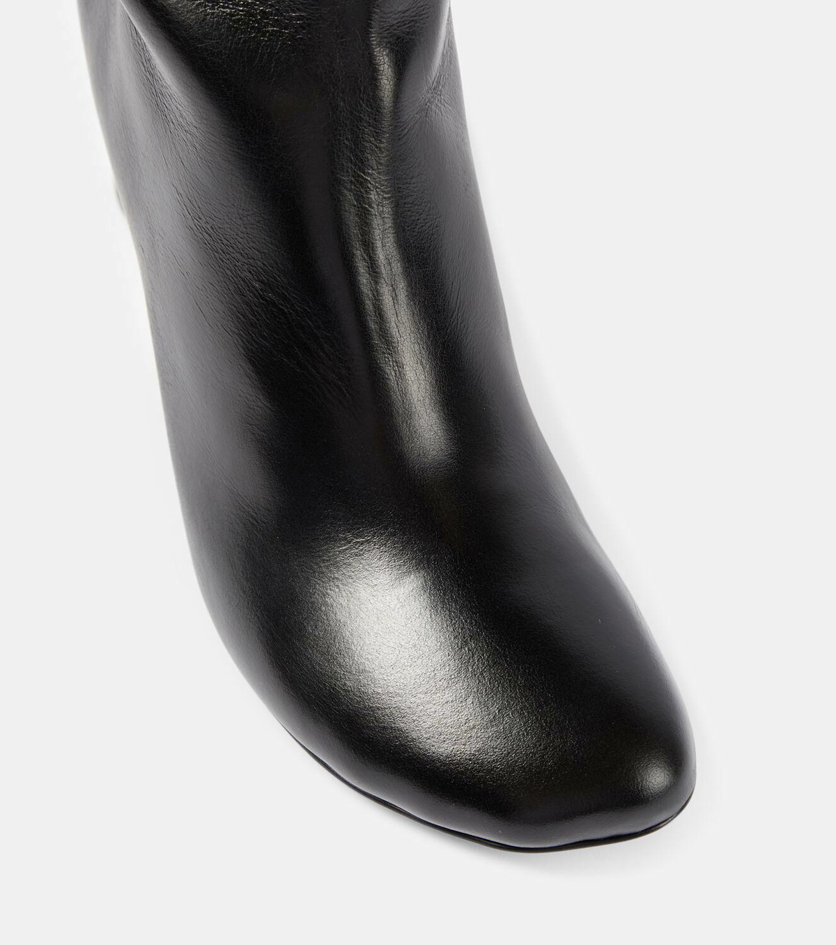 Rabanne Leather wedge boots Paco Rabanne