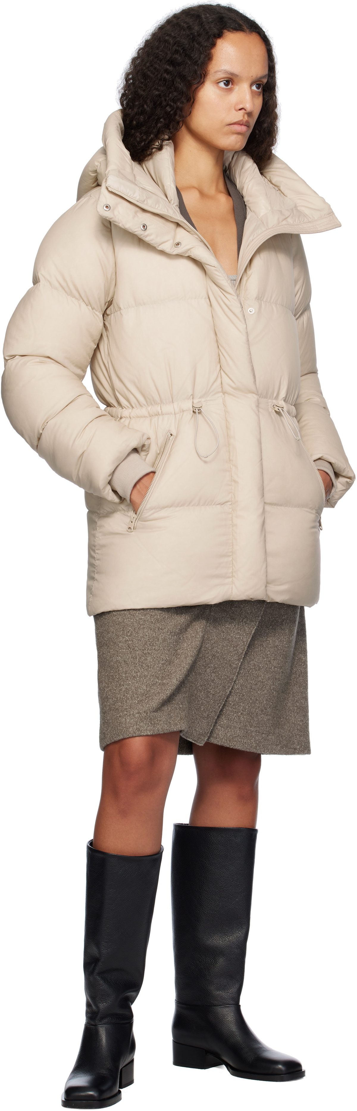 MACKAGE Beige Freya-SW Down Jacket Mackage
