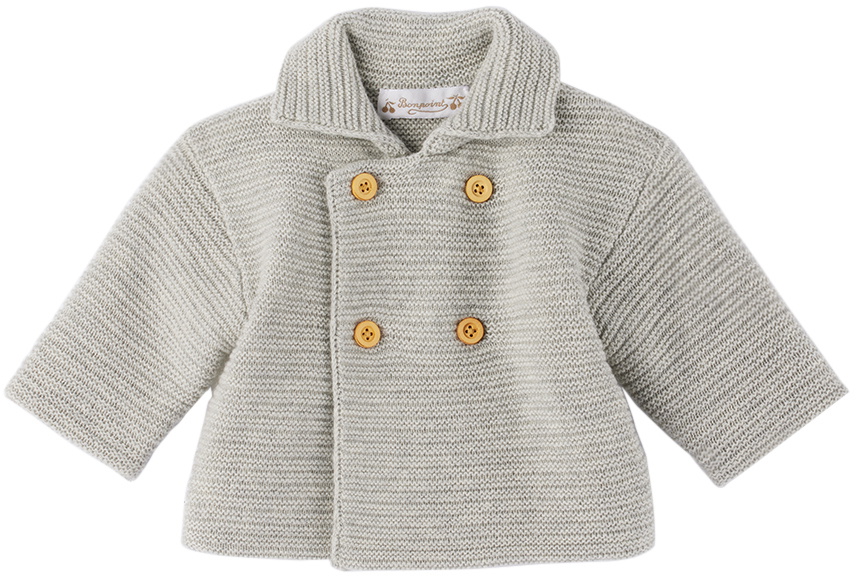 Bonpoint Baby Gray Aalya Sweater Bonpoint