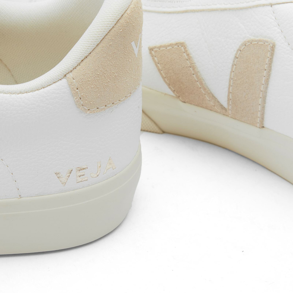 Veja Men's Recife Velcro Sneakers in White/Sable VEJA