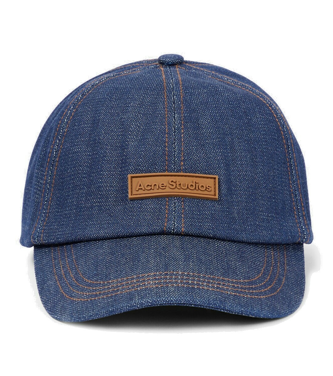 Acne Studios Denim baseball cap Acne Studios