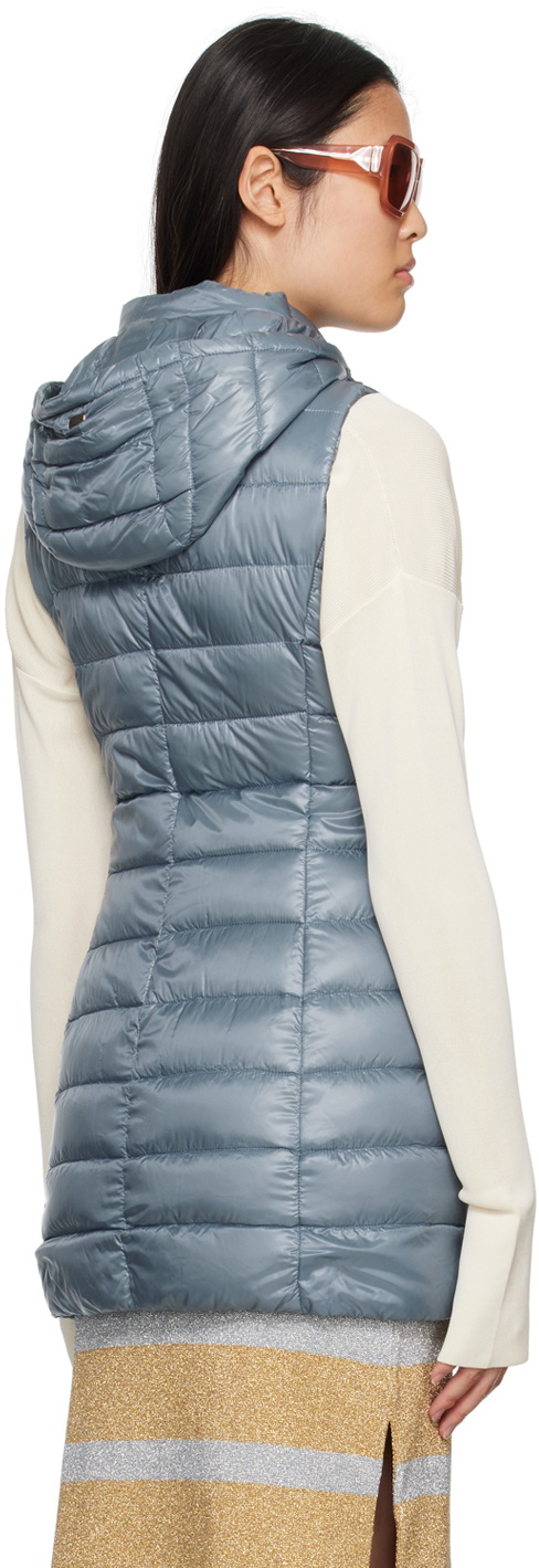 Herno Blue Serena Down Vest Herno