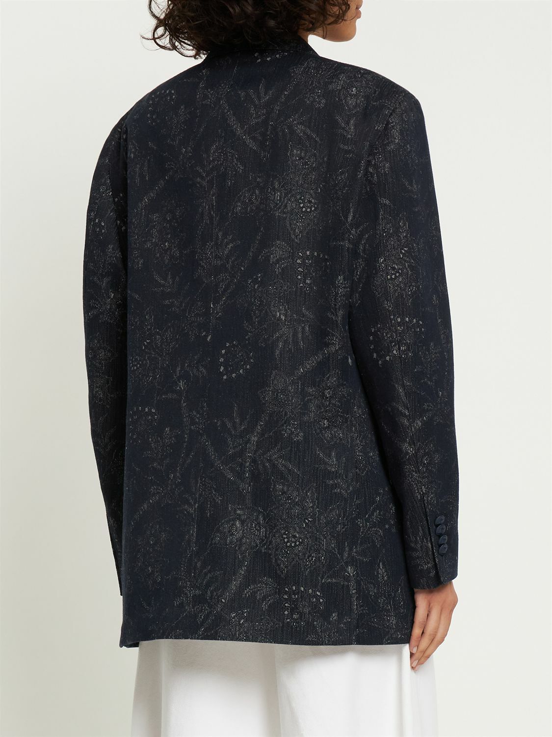 ETRO - Paisley Print Denim Jacket Etro