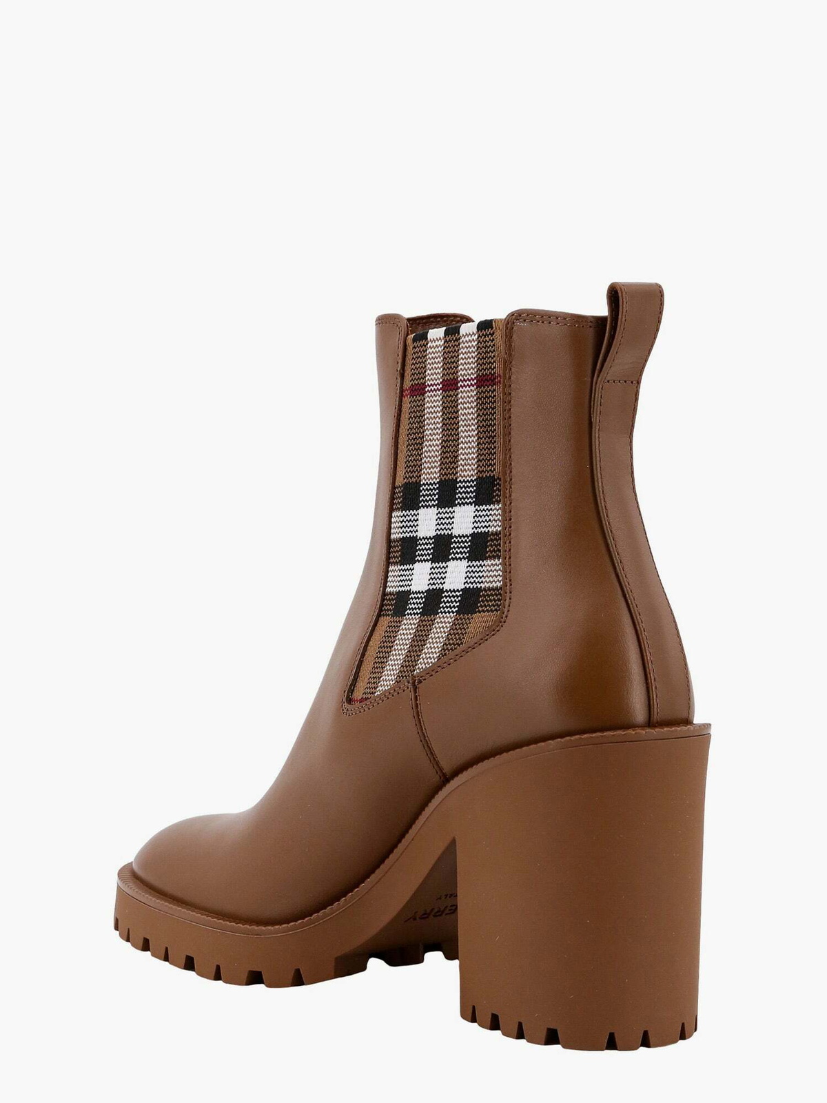 Burberry Ankle Boots Brown Womens Burberry