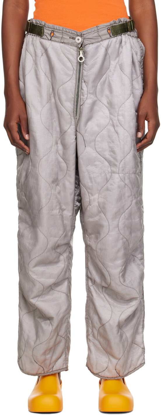 NotSoNormal Grey Puff Trousers NOTSONORMAL